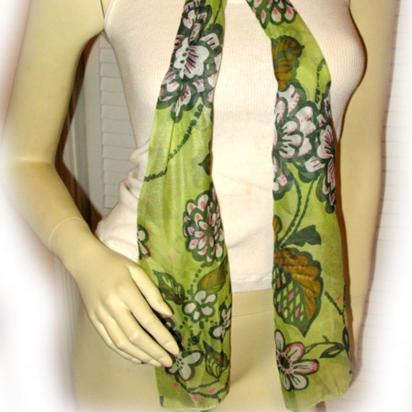 Vintage | Accessories | New Vintage Y2k 9s Scarf Scarves Wrap 62x1 ...